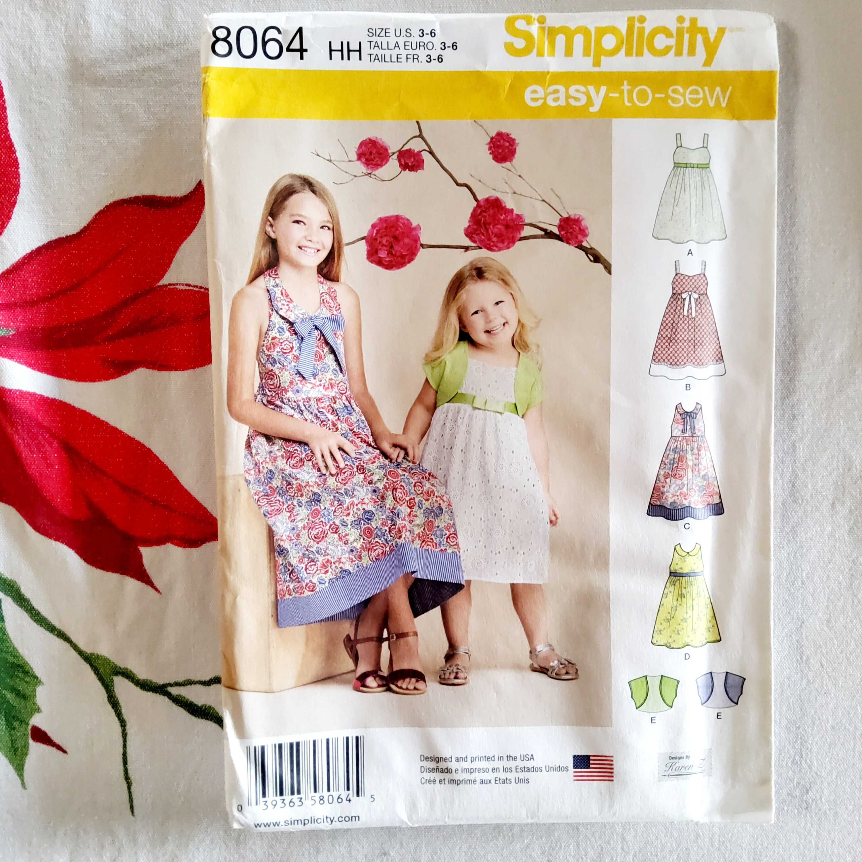 Simplicity 8064 Complete Uncut Factory Folds Children's - Etsy