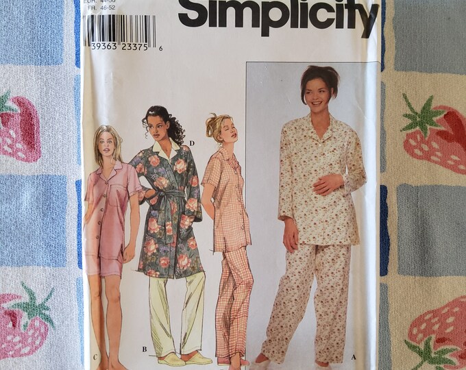 Simplicity 8905 Complete Uncut Factory Folds Vintage 90s Sewing Pattern ...