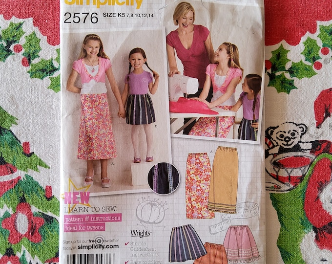 Simplicity 2576 Complete Uncut Factory Folds Learn to Sew Pattern ...
