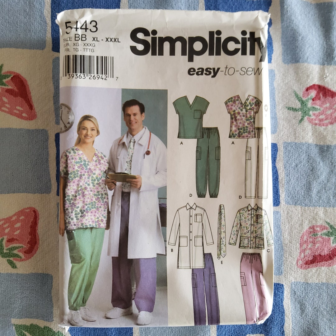 Simplicity 5443 Complete Uncut Factory Folds Sewing Pattern - Etsy