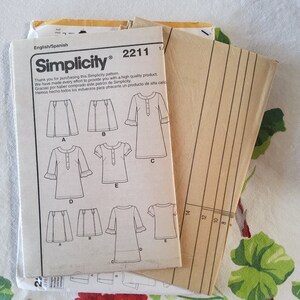 Simplicity 2211 Complete Uncut Factory Folds Lisette Sewing Pattern ...