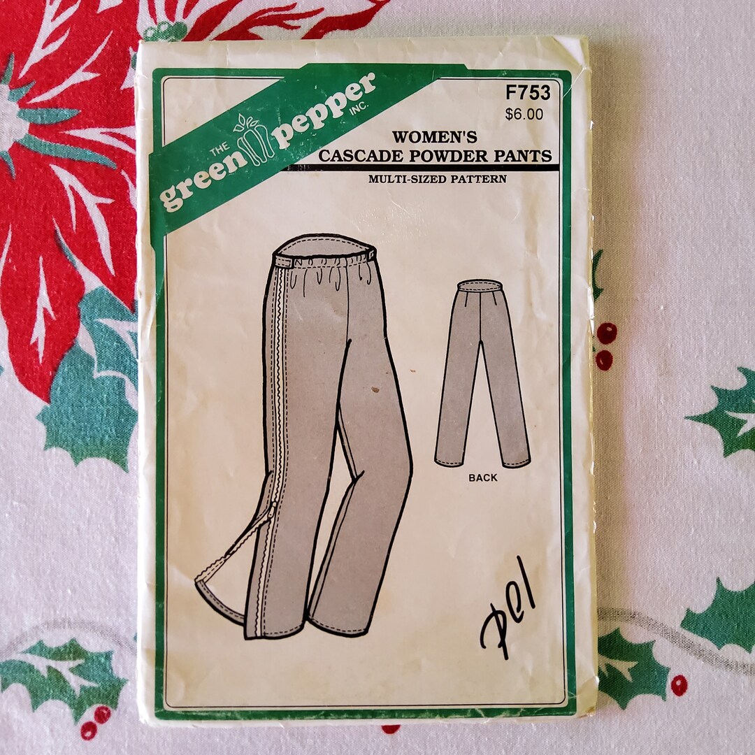 Green Pepper F753 Complete Uncut Factory Folds Sewing Pattern Women's ...