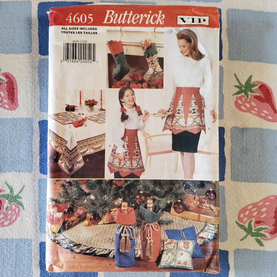 Butterick 4605 Complete Uncut Factory Folds Vintage 90s Sewing Craft ...