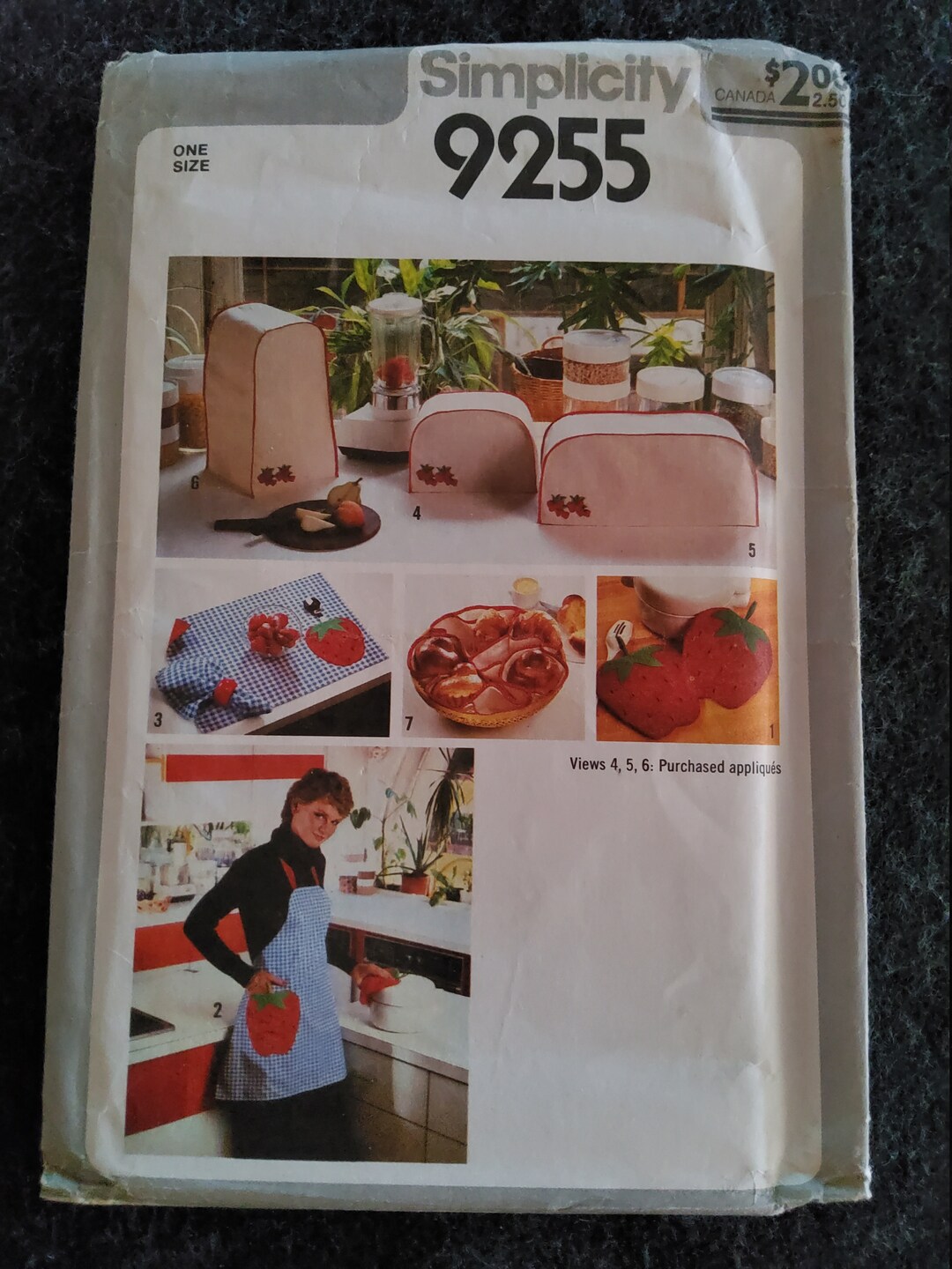 Simplicity 9255 Complete Uncut Factory Folds Vintage 70s Domestic ...