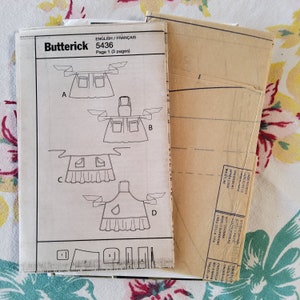 Butterick 5436 Complete Uncut Factory Folds Sewing Pattern - Etsy