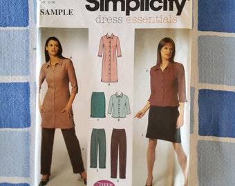 Simplicity 7073 Complete Uncut Factory Folds Vintage Y2K Sewing Pattern ...