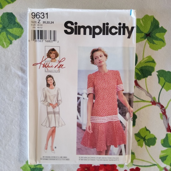 Simplicity 9631 Complete Uncut Factory Folds Vintage 90s - Etsy