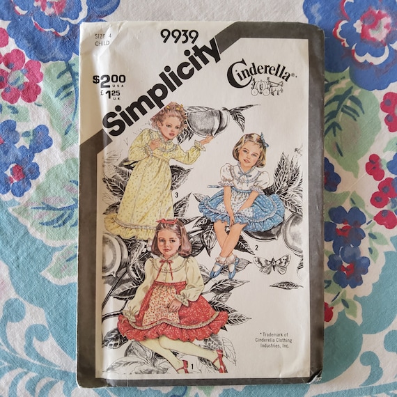 Simplicity 9939 Complete Uncut Factory Folds Vintage 80s - Etsy