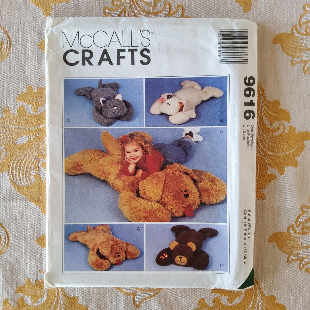 Mccalls Crafts 9616 Complete Uncut Factory Folds Vintage 90s Sewing ...