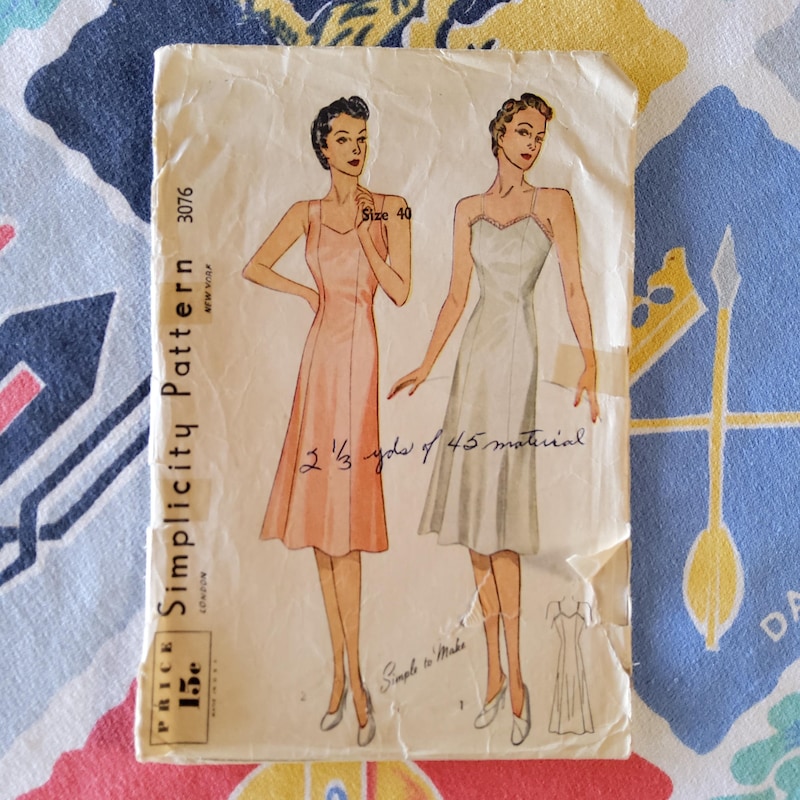 Full Slip Pattern - Etsy