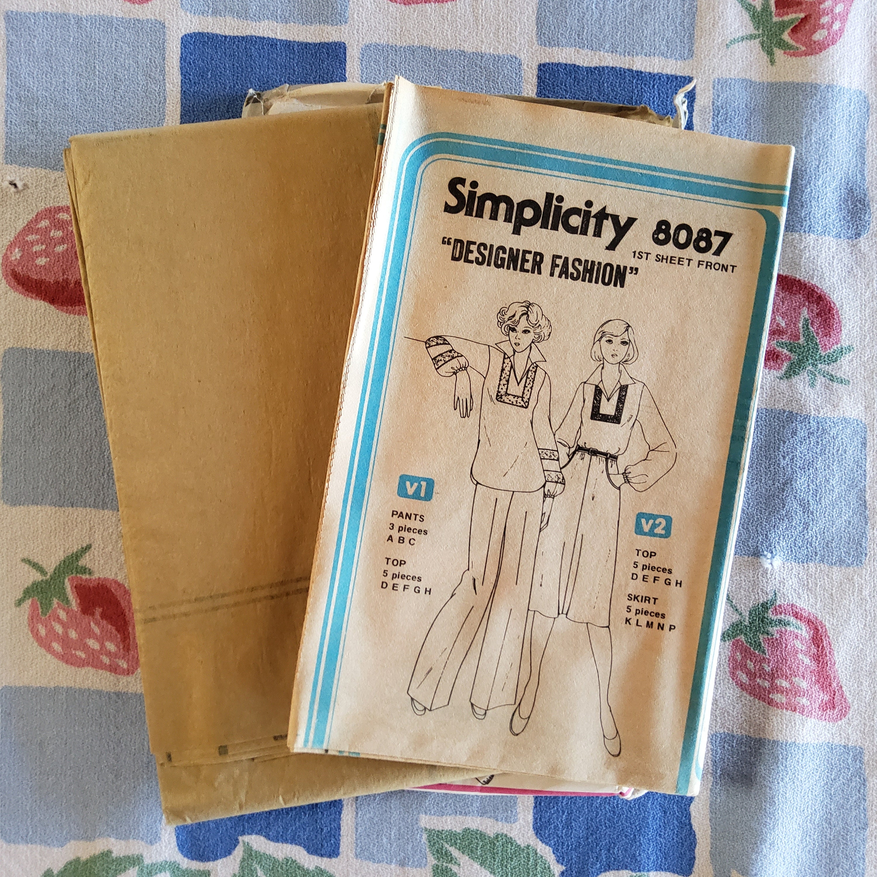 Simplicity 8087 Complete Uncut Factory Folds Vintage 70s - Etsy