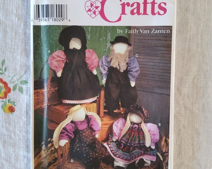 Simplicity 9563 Complete Uncut Factory Folds Vintage 90s Faith Van ...
