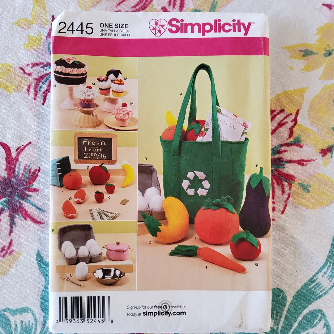 Simplicity 2445 Complete Uncut Factory Folds Sewing Pattern an - Etsy
