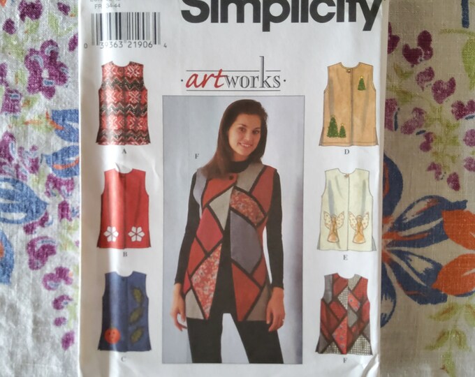 Simplicity 8228 Complete Uncut Factory Folds Vintage 90s Sewing Pattern ...