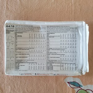 Simplicity Jr Trend 5478 Complete Uncut Factory Folds Sewing Pattern ...