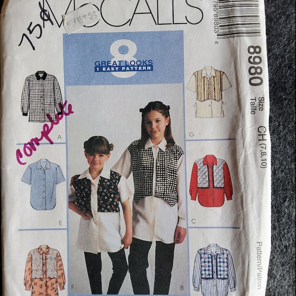 Fake Button up Shirt - Etsy