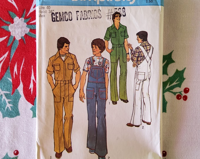 Simplicity 7052 Complete Uncut Factory Folds Vintage 70s Sewing Pattern ...