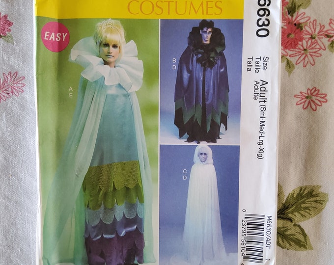 Mccalls 6630 Complete Uncut Factory Folds Sewing Costume Pattern Some ...