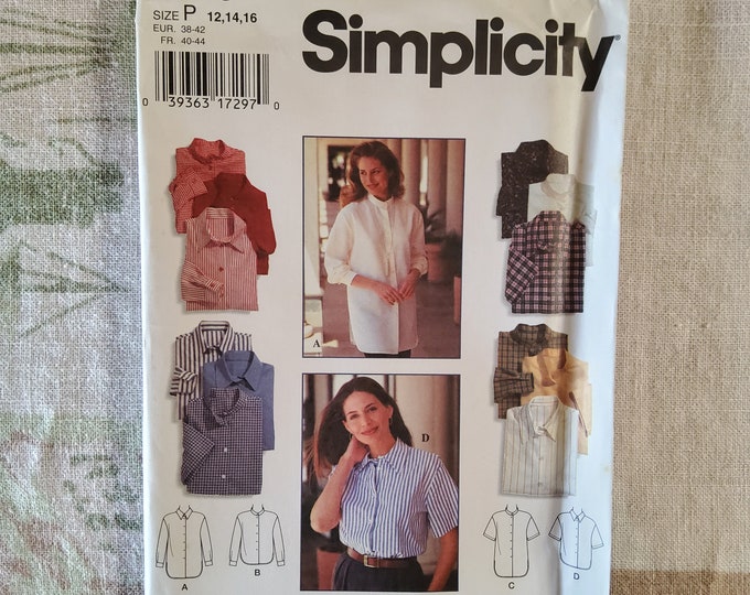 Simplicity 9818 Complete Uncut Factory Folds Vintage 90s Sewing Pattern ...