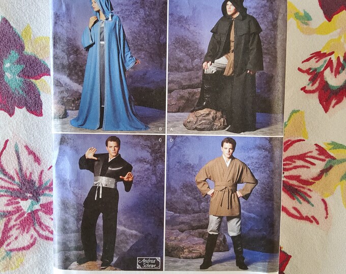 Simplicity 5840 Faux Star Wars Costume Pattern All the Capes and Cloaks ...