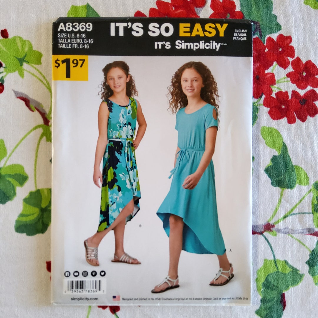 Simplicity 8369 Complete Uncut Factory Folds Sewing Pattern - Etsy