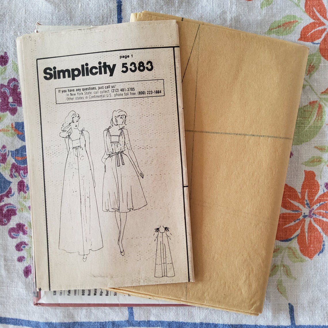 Simplicity 5383 Complete Uncut Factory Folds Vintage 80s - Etsy