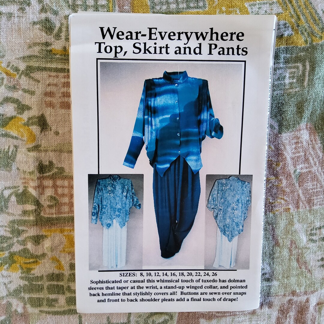 CNT Pattern Co Wear-everywhere Top Skirt and Pants Sewing - Etsy