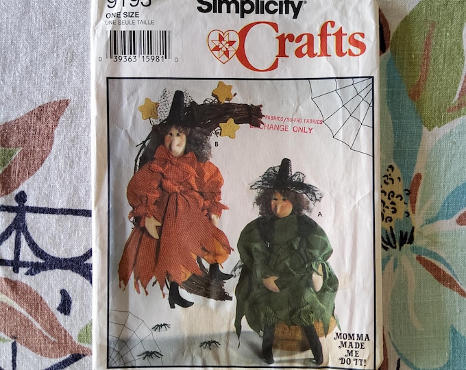 Simplicity Crafts 9193 Complete Uncut Factory Folds Vintage 1994 90s ...