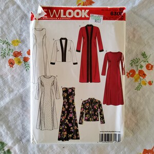 New Look 6305 Complete Uncut Factory Folds Sewing Pattern Capsule ...