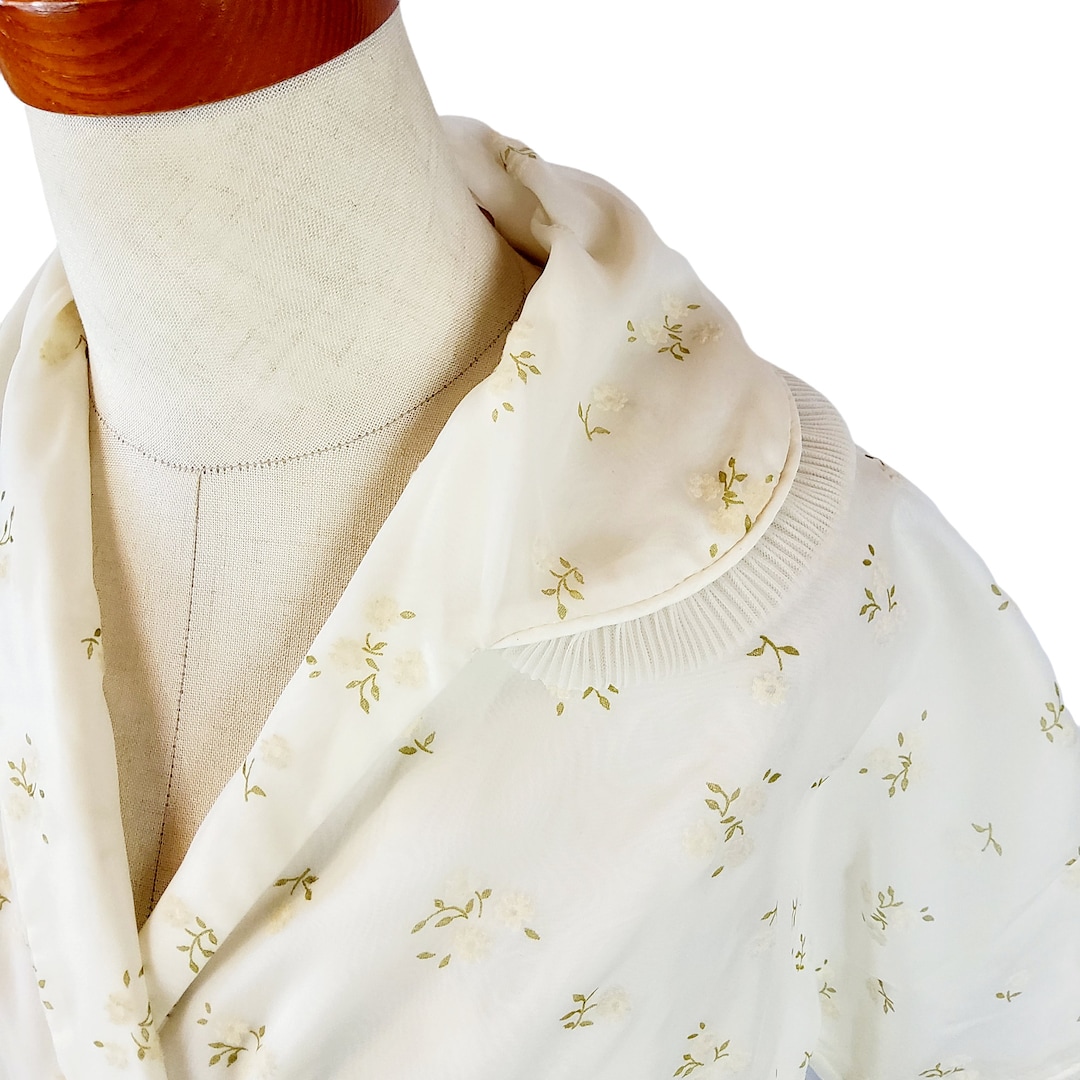 Final Price Vintage 50s Raymond New York Nylon Over Dress for Lingerie ...