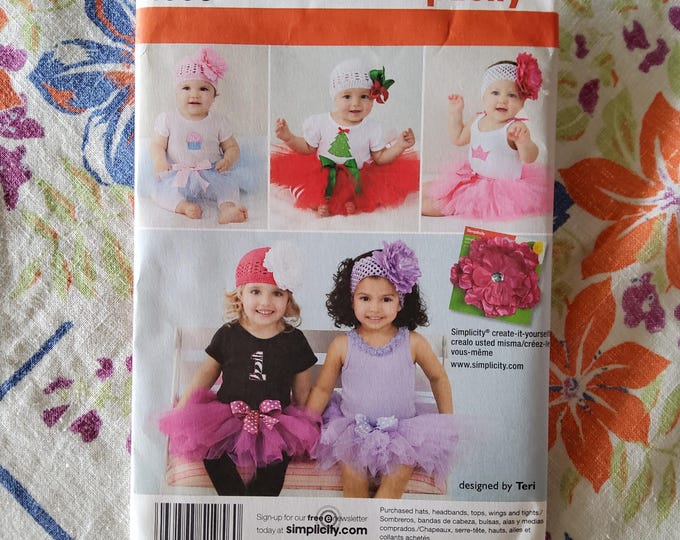 Simplicity 1956 Complete Uncut Factory Folds Sewing Pattern Baby Tulle ...