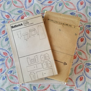 Butterick 6396 Complete Uncut Factory Folds Vintage 90s Sewing Pattern ...