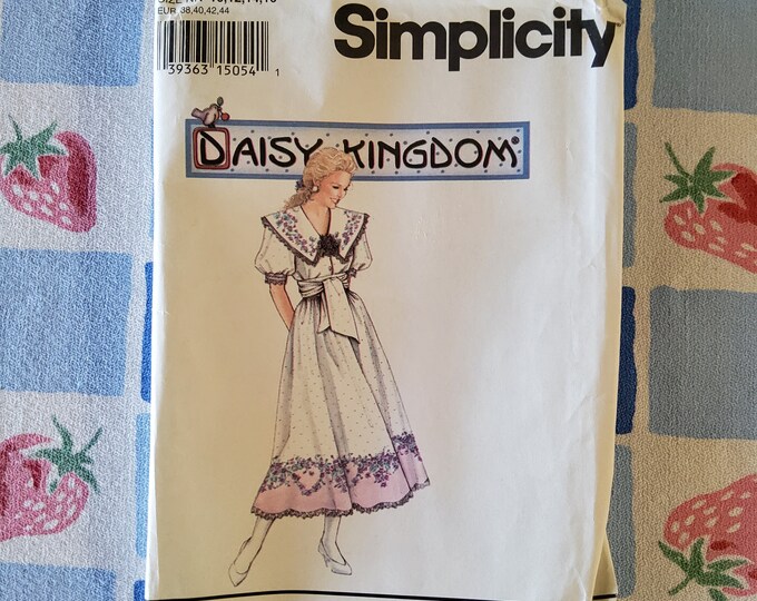 Simplicity 8874 Complete Uncut Factory Folds Vintage 90s Sewing Pattern ...