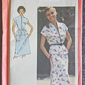 Simplicity 9379 Complete Uncut Factory Folds Vintage 80s Separates ...