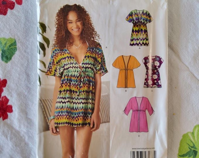 New Look 6283 Complete Uncut Factory Folds Sewing Pattern Beachy Cover ...