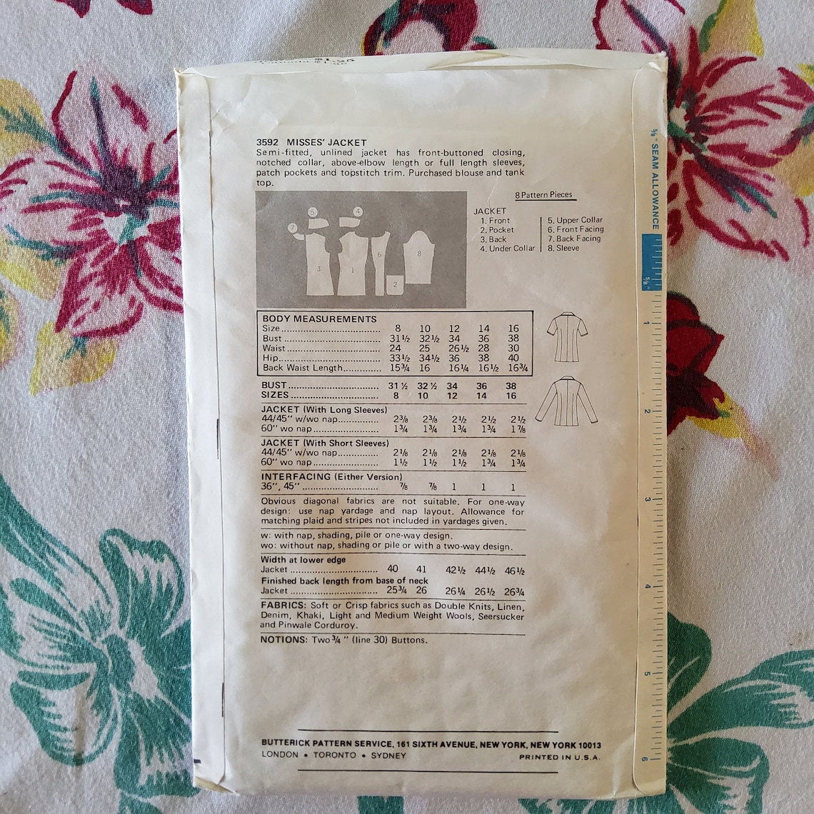Vogue Sport 1101 Complete Uncut Factory Folds Vintage 90s Sewing ...