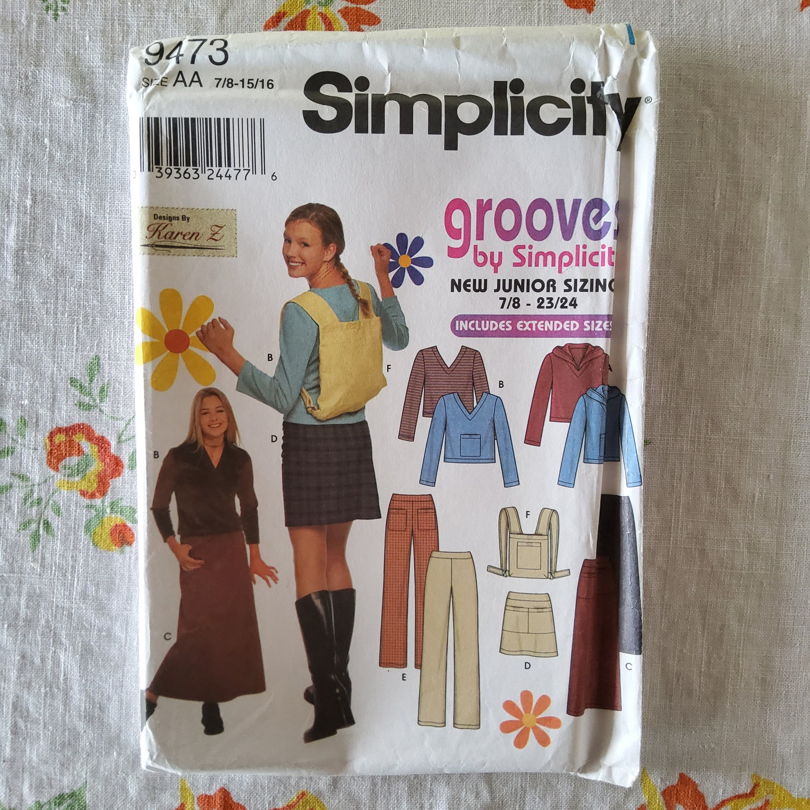 Simplicity 9473 Complete Uncut Factory Folds Sewing Pattern - Etsy