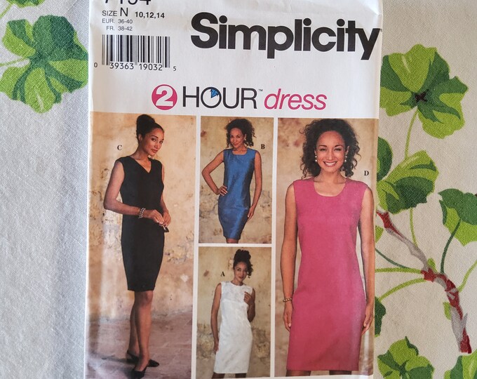 Simplicity 7194 Complete Uncut Factory Folds Vintage 90s Sewing Pattern ...
