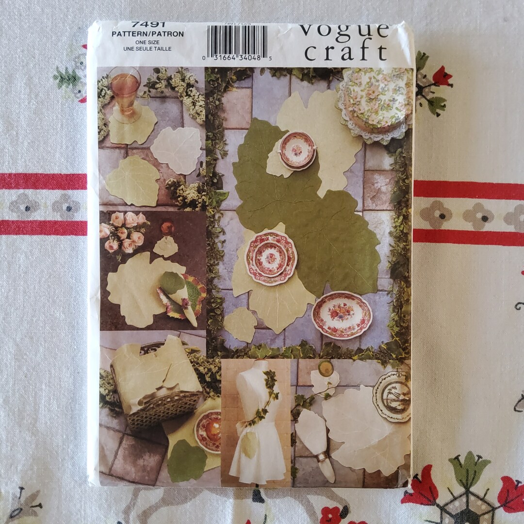 Vogue Craft 7491 Complete Uncut Factory Folds Sewin Pattern Heirloom ...