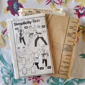 Simplicity 8841 Complete Uncut Factory Folds Vintage 80s Sewing Pattern ...