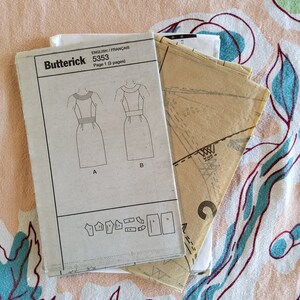 Butterick 5353 Complete Uncut Factory Folds Sewing Pattern MUSE Yoke ...