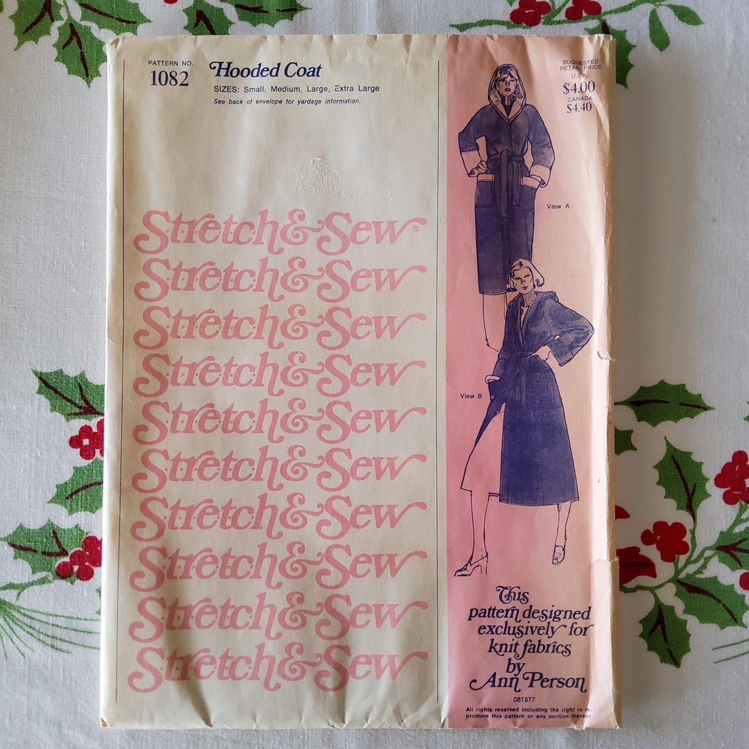 Stretch & Sew 1082 Complete Uncut Factory Folds Vintage 70s Sewing ...