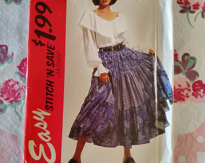 Mccalls 6914 Complete Uncut Factory Folds Vintage 90s Sewing Pattern ...