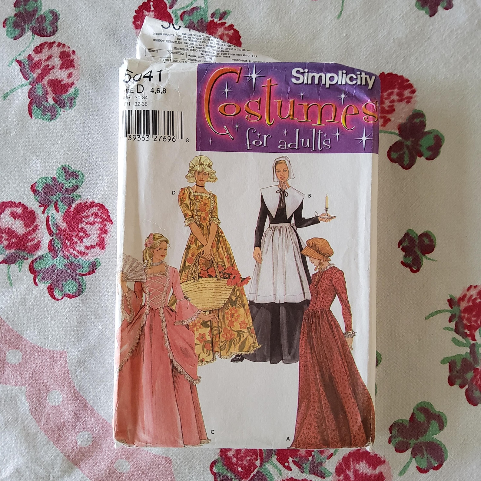 Simplicity 5041 Complete Uncut Factory Folds Vintage 2004 Sewing ...