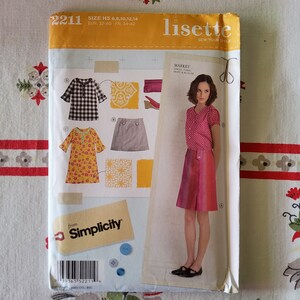 Simplicity 2211 Complete Uncut Factory Folds Lisette Sewing Pattern ...