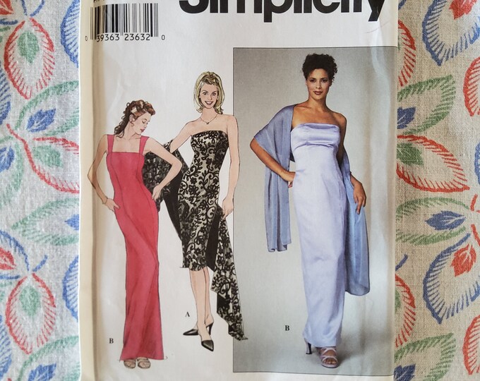 Simplicity 9028 Complete Uncut Factory Folds Vintage 90s Sewing Pattern ...