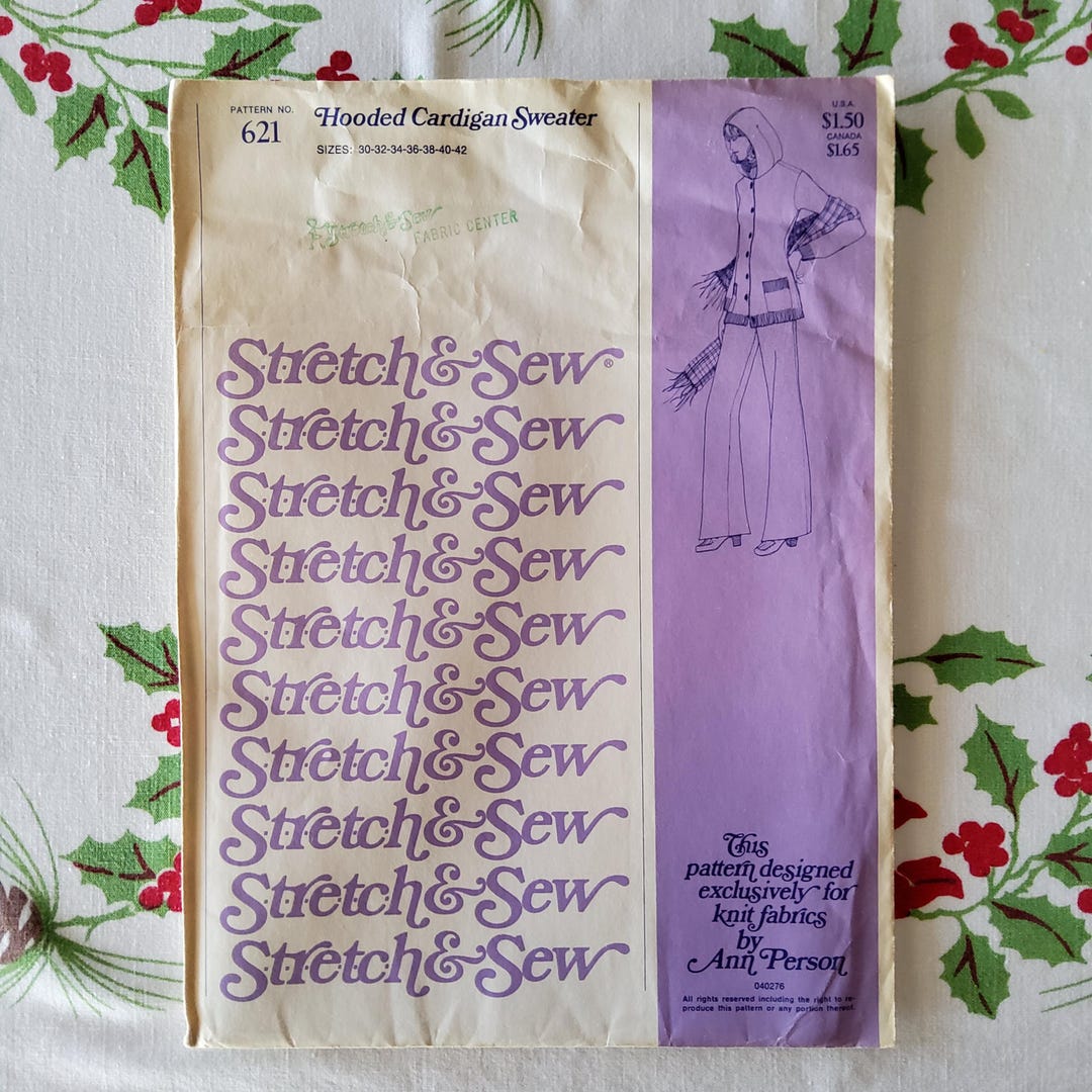 Stretch & Sew 621 Complete Uncut Factory Folds Vintage 70s Sewing ...