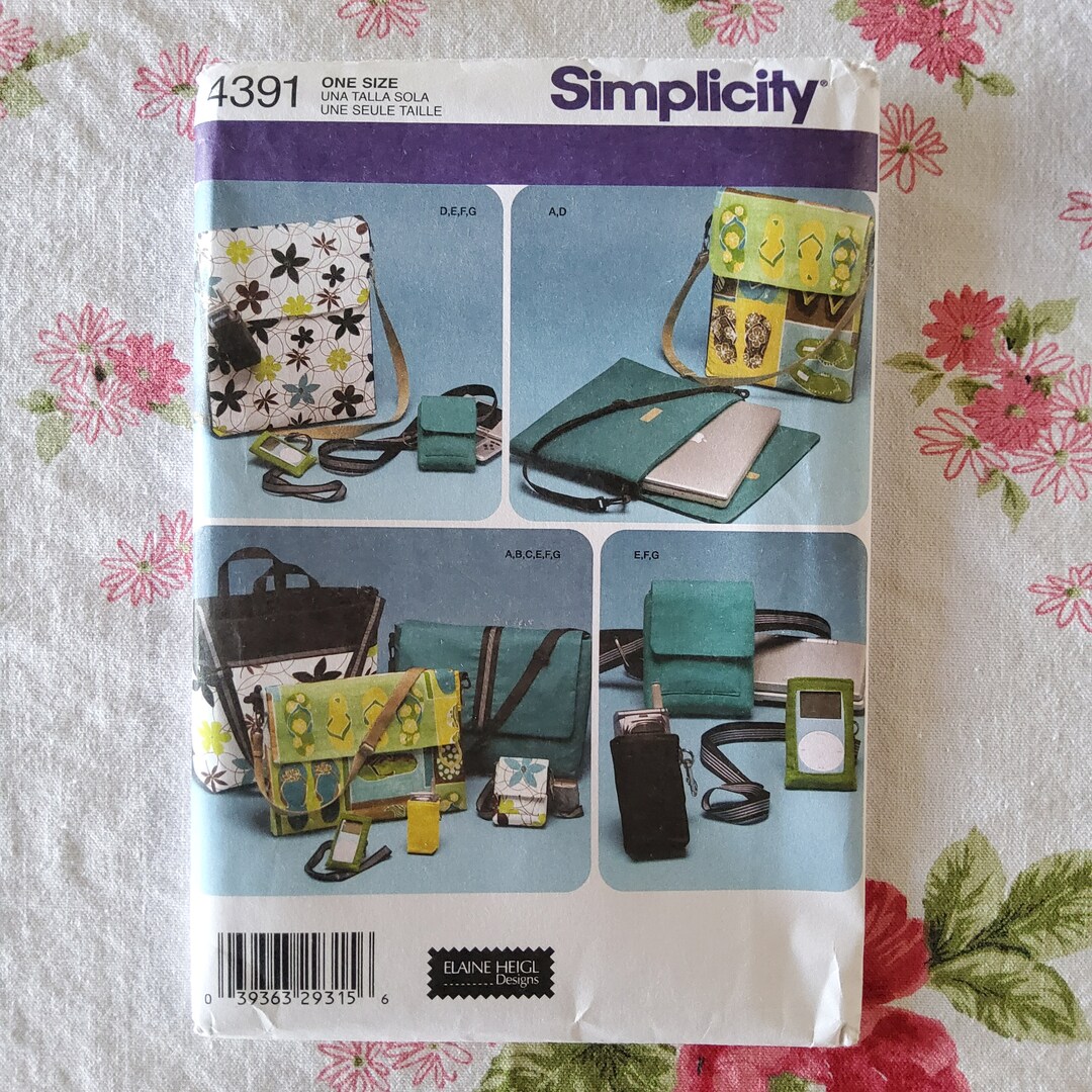 Simplicity 4391 Complete Uncut Factory Folds Fabulous Utility - Etsy
