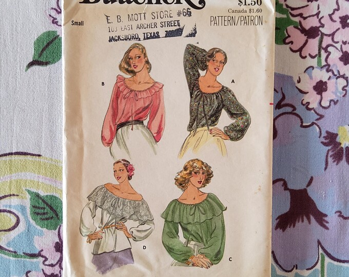Butterick 5436 Complete Uncut Factory Folds Sewing Pattern Waverly Full ...