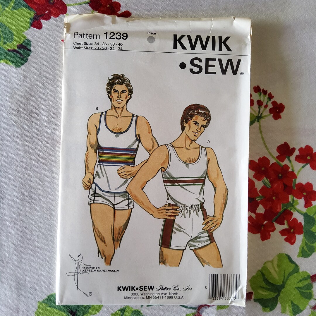 Kwik Sew 1239 Complete Uncut FF Unopened Vintage 80s Sewing Pattern ...